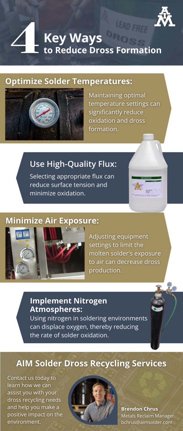 4 Key Ways to Reduce Dross Formation in Your Soldering Process - AIM Solder